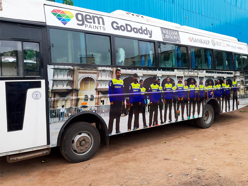 Explore Bus Branding Portfolio | Global Buzz